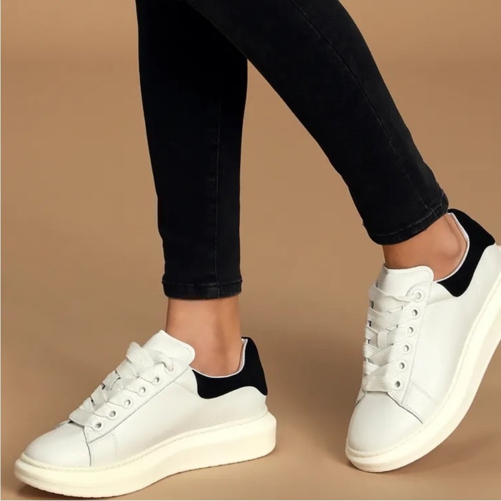 Steve Madden Glazed Chunky Platform Sneakers - Gem